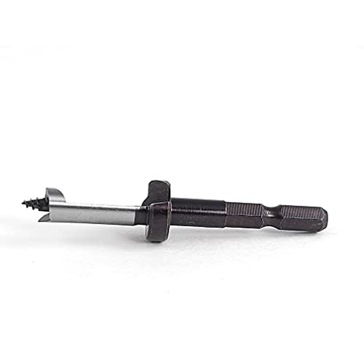 Star M CM-41X085 8.5mm Mushroom Hex Shank Drill Auger Bit with Stop Collar Single Spur and Cutting-Edge Open Flute Design