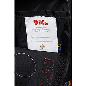 Fjällräven Kånken Rainbow Sling Black/Rainbow Pattern One Size