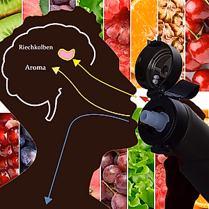 MEETDUMPL Compatible with air up water bottle with pods，Compatible with air up water bottle,Compatible with airup ，Compatible with air up bottle Suitable Gym, Running, Outdoor Sports (Watermelon)