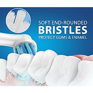 Belwick Replacement Toothbrush Heads Compatible with Oral B Braun, 8 Pack Professional Electric Toothbrush Heads, Precision Brush Heads Refill for Oral-B 7000/Pro 1000/9600/ 5000/3000/8000 (8 Pack)