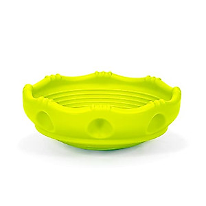 Simplay3 Two Sided Rock Around Wobble Disk and Climbing Dome for Toddlers and Kids - Rocking and Climbing - Indoor/Outdoor - Green, Made in USA