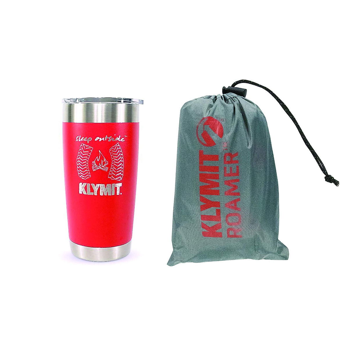 Klymit Roamer Ultralight Throw Tarp and Compact Camping Blanket for Travel