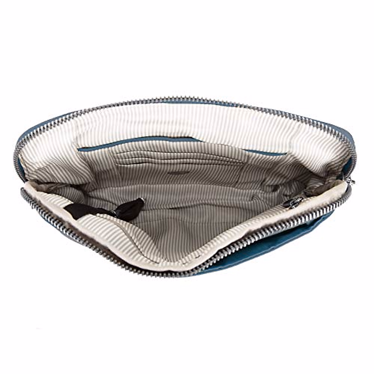 Travelon Women's Anti-Theft Tailored Convertible Crossbody Clutch, Peacock, One Size