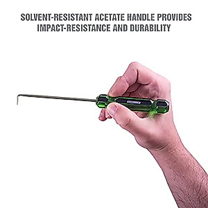 OEMTOOLS 26545 6 Piece Hook And Pick Set With Acetate Handle, Hook Tool And Pick Tool, Vehicle Pick And Hook Set, Pick Tool Set For Mechanics