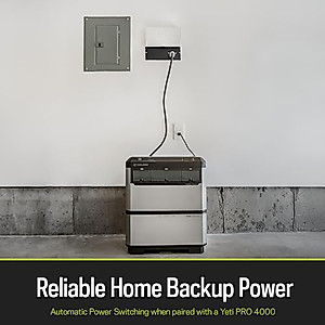 Goal Zero Haven 10 – Compatible w/Yeti 4000 PRO Portable Power Station for Efficient Power Management & Home Backup During Outages – Connects up to 10 Essential Circuits, Max Power of 7,500 W