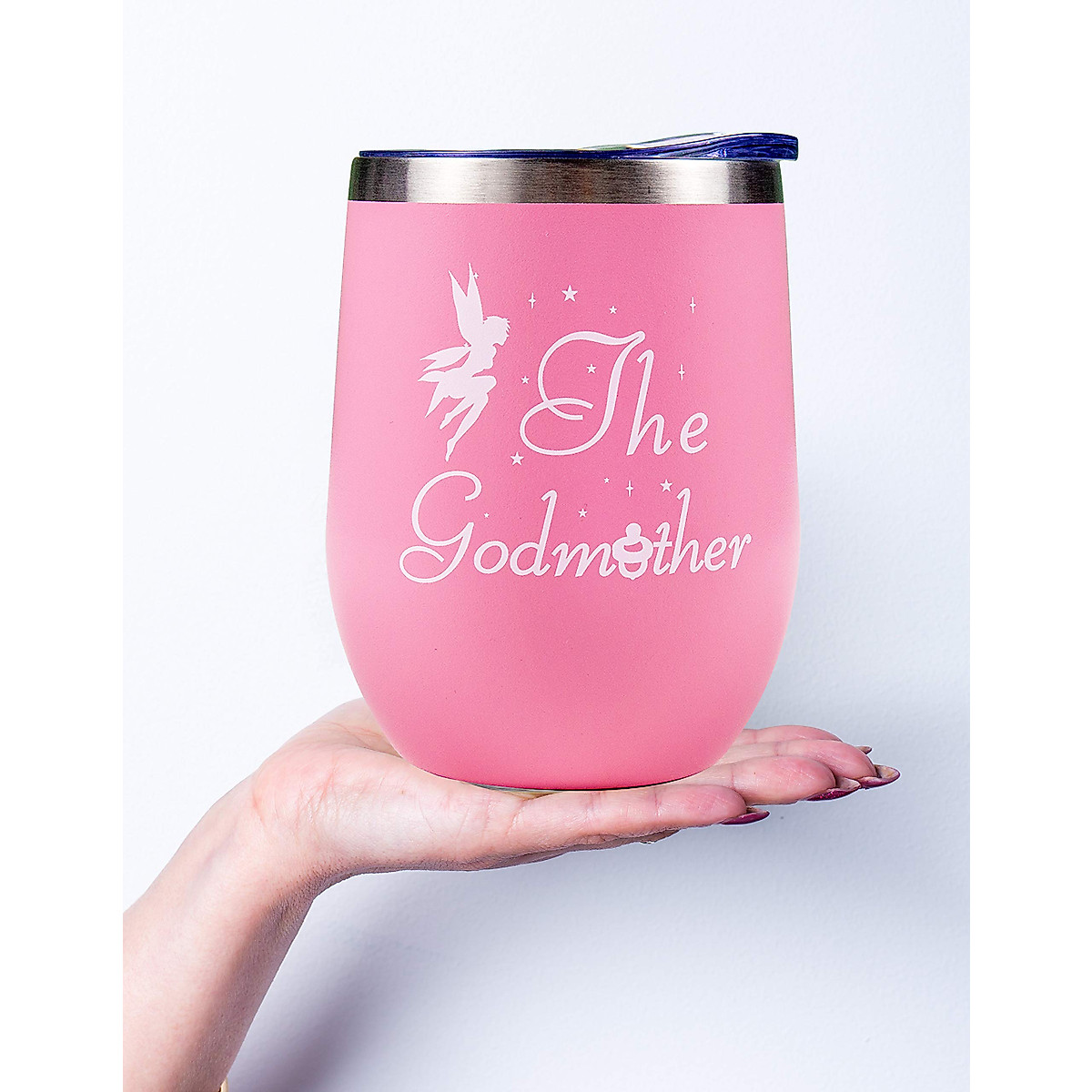 EBE EmmasbyEmma Godparents Gift, Godmother Gifts for Women, Gifts from Godchild, Gifts for Godmother, Godmother Gift, Godfather Tumbler, Godmother and Godfather Cups, Gift for Godparents