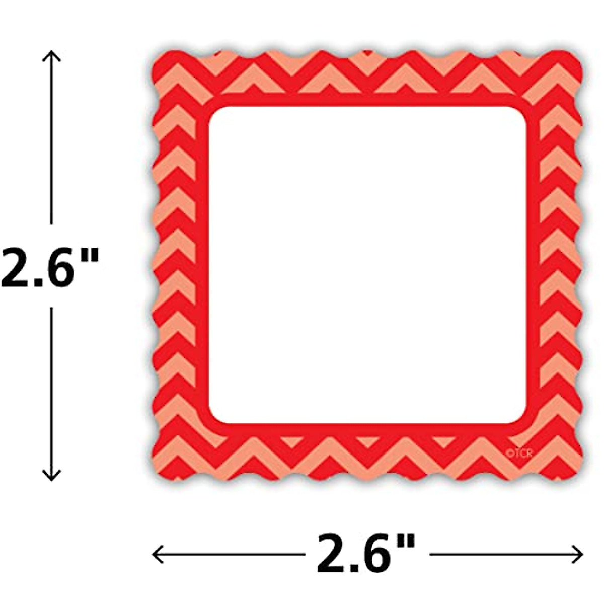Teacher Created Resources 5525 Chevron Frame Mini Accents