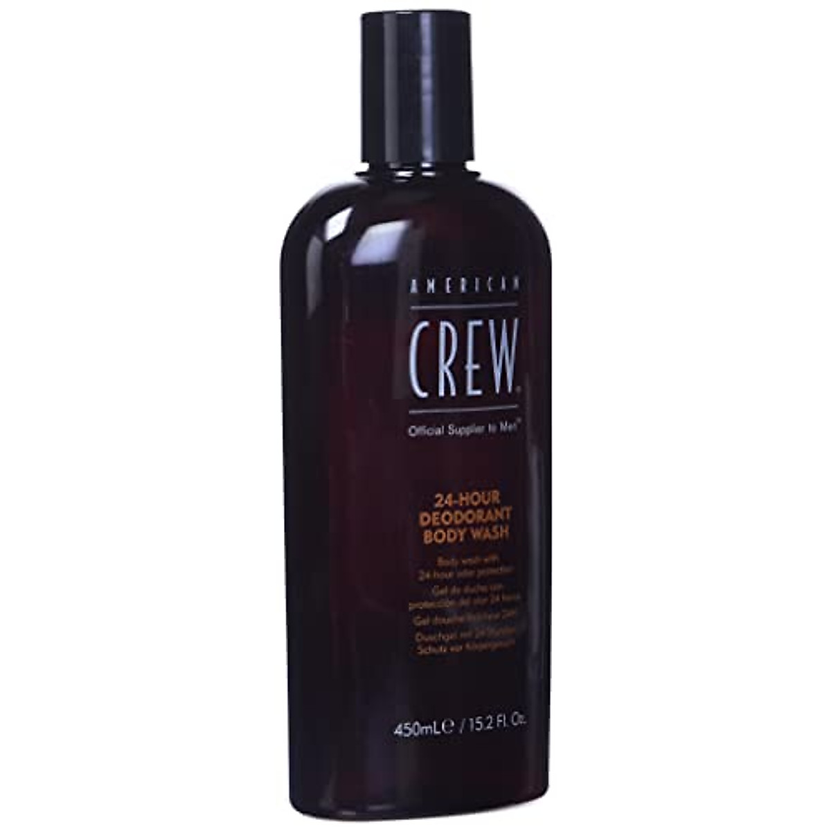 American Crew Men's Body Wash, Body Wash with 24 Hour Odor Protection, Deodorant Body Wash, 15.2 Fl Oz