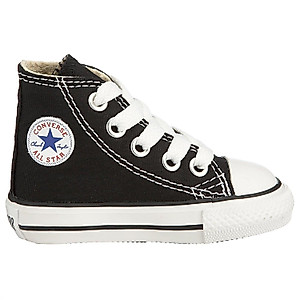 Converse Unisex Chuck Taylor All Star High Top Sneakers Black/White US Men's 8 D(M) / US Women's size 10 B(M)