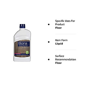 Bona Hardwood Floor Polish - High Gloss, 36 oz, Packaging may vary