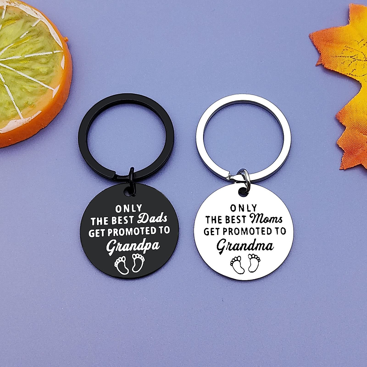 Pregnancy Announcement Gifts New Grandparents Gifts Keychain New Grandma and Grandpa Gifts Jewelry New Grandparent Announcement First Time Pregnancy Gifts Mother's Day Father's Day Gifts