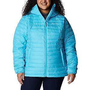 Columbia Women's Silver Falls Hooded Jacket, Atoll, Medium