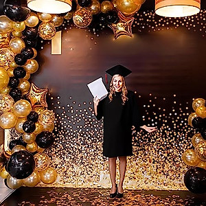 Dazzle Bright 100 PCS Metallic Gold Balloons Latex Balloons Different Party Balloon Kit for Balloon Garland Arch Birthday Party Graduation Baby Shower Wedding Holiday Decoration(18-12-10-5 Inch)