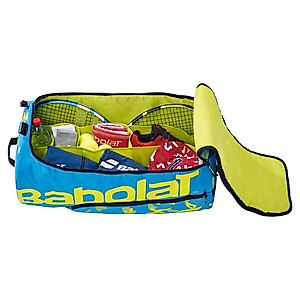 Babolat XL Tennis Duffel, Blue/Yellow Lime