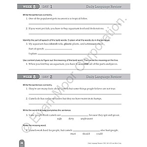 Evan-Moor Daily Language Review, Grade 4