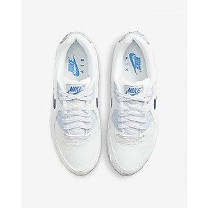 Nike Women Air Max 90 Futura Running Sneaker, White White White 101, 12
