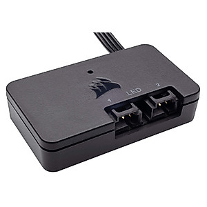 Corsair ML140 PRO 140mm Premium Magnetic Levitation RGB LED PWM Fan with Lighting Node Twin Pack (CO-9050078-WW)