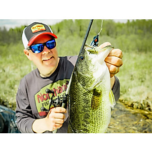 Northland Fishing Tackle Reed Runner Weedless Hollow Body Topwater Walking Frog for Bass Fishing, Mousey, 1.75" Length