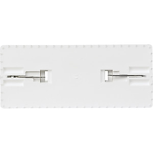 Vikan, White Pad Holder,Floor,9" x 3.7",PP/SS, 5500