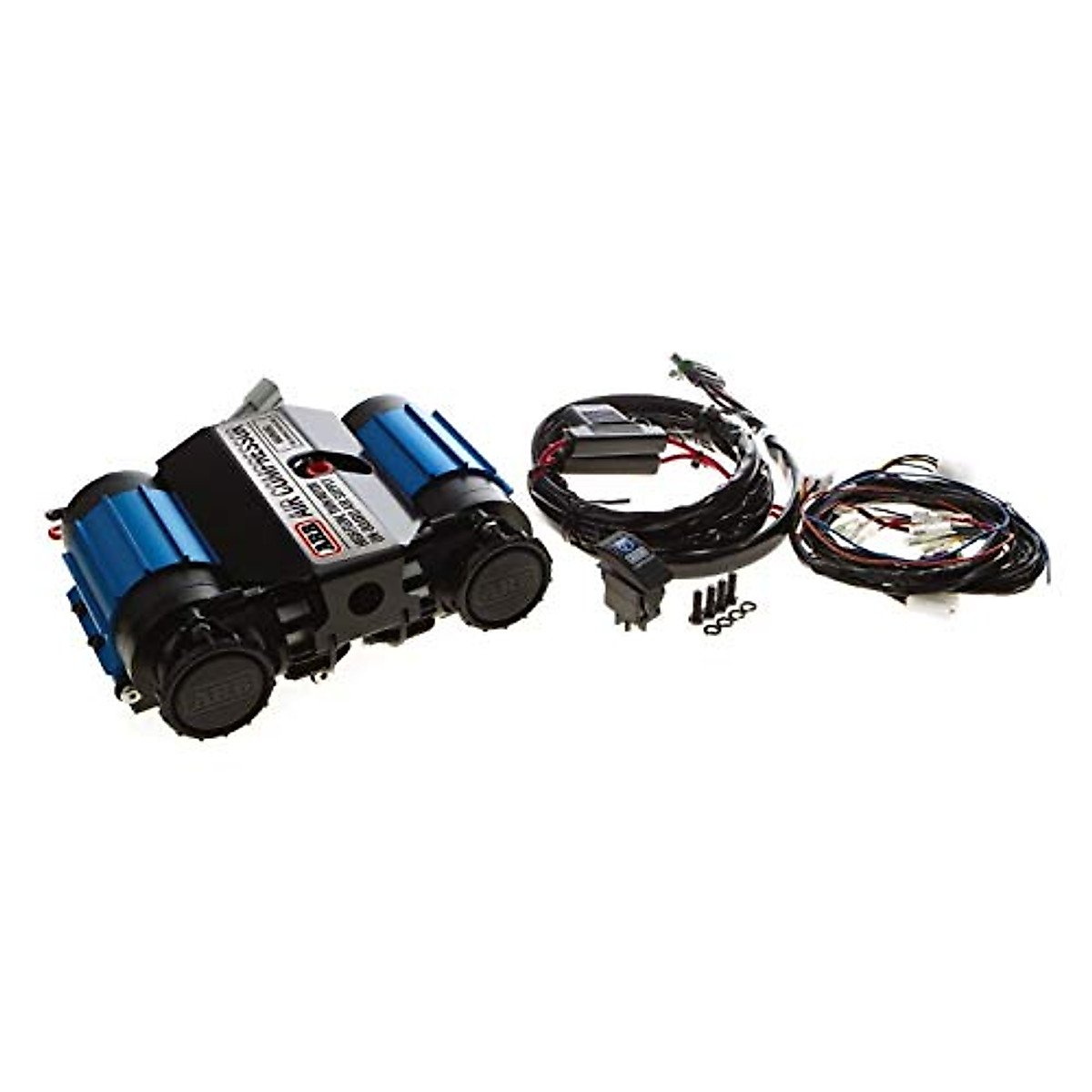 ARB CKMTA12 '12V' On-Board Twin High Performance Air Compressor, Ideal for Air Lockers Locking Differentials, Tire Inflator, Air Horn, Air Tools and Pneumatic Tools.