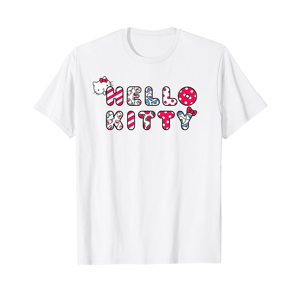 Hello Kitty Logo Retro Icons T-Shirt
