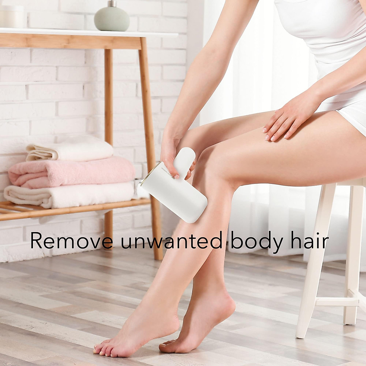 Dartwood IPL Hair Removal Device- Laser Hair Removal for Women - with 5 Adjustable Energy Levels and Cooling Mode (White, 1 Pack)