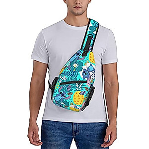 Sling Bag Crossbody Sling Backpack Travel Hiking Chest Bag Daypack for Shoulder Bag Women Men's