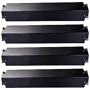 Votenli P9332A (4-Pack) 16" Porcelain Steel Heat Plate Replacement for Charboil 463225312, 463225315, 463244011, 463257010, 466244011, 466244012, 463224912, 463231711, 463247209, 463247310, 463247512