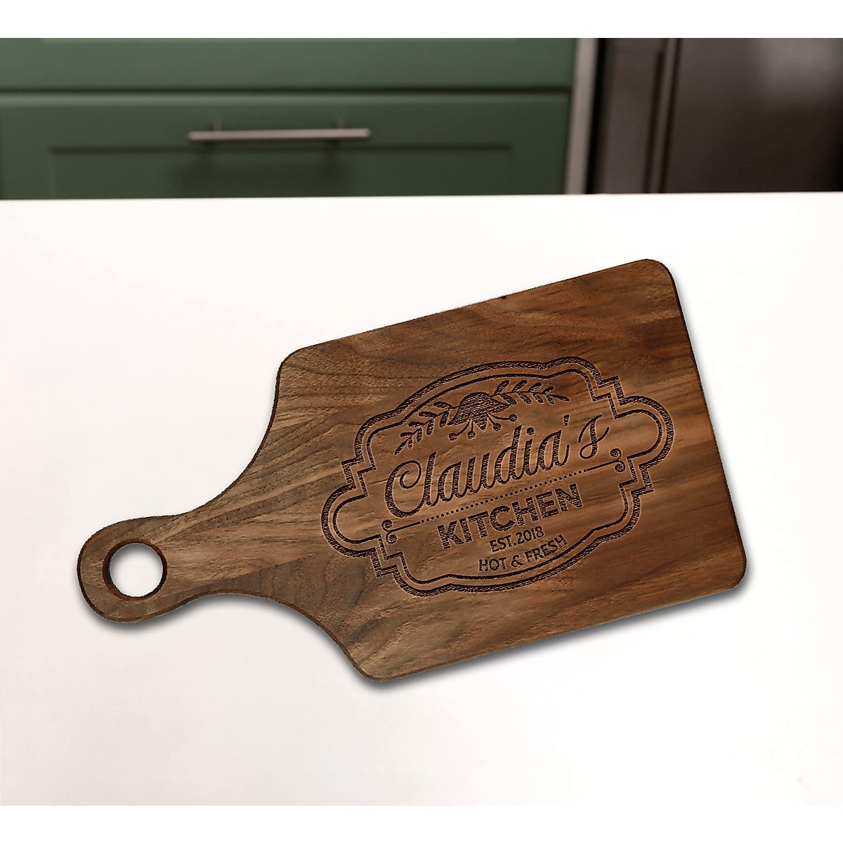 Personalized Cutting Board For Mom Custom Cutting Board Mothers Day Chopping Board Paddle Wood Engraved