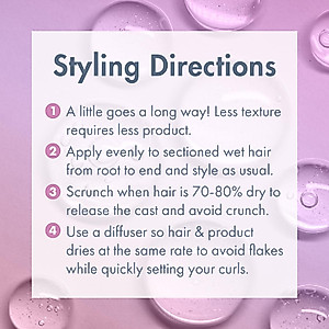 MopTop Curly Hair Custard Gel for Waves, Coils & Kinks - Anti-Frizz Curl Moisturizer, Definer & Lightweight Activator with Aloe, Great for Dry Hair, 8oz