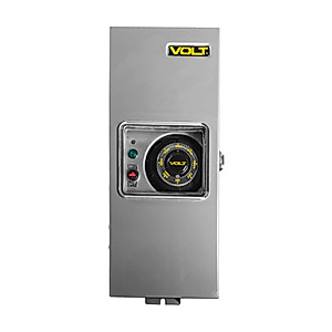 VOLT 100W Slim Line Low Voltage Transformer (15V) with Timer/Photocell for LED Landscape Lighting