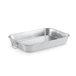 Vollrath 68080 Wear-Ever Economy Aluminum 7.5 Quart Baking/Roast Pan