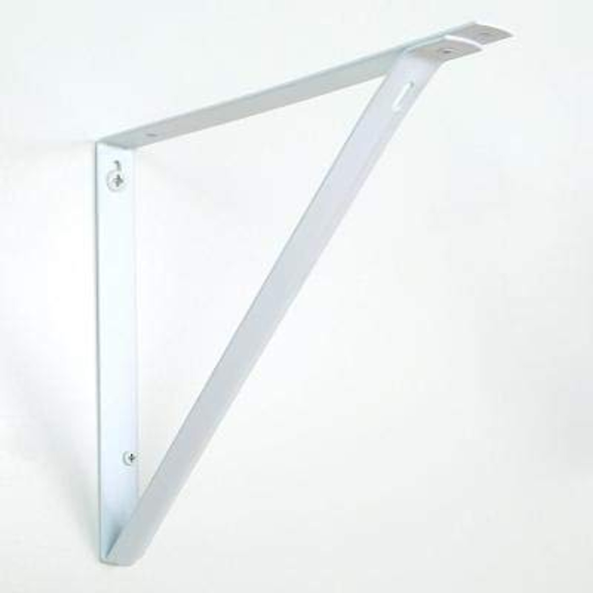Everbilt 10-1/4 in. x 1 in. 500 lbs. White Shelf Bracket