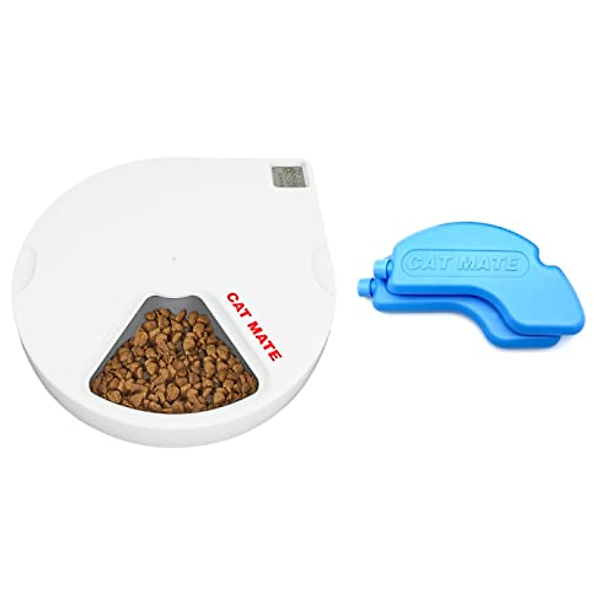 Bundle of Cat Mate C500 Automatic Pet Feeder with 2 Extra Ice Packs