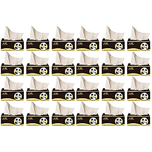 DOITOOL Paper Tissues Toliet Tissue 2pcs12bag Bag Extraction Napkins Pulp Toilet Household Wood Paper Extraction