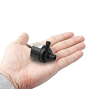 USB DC 5V Mini Submersible Water Pump 97L/H Pump High Lift 3ft/1m for Aquarium Fish Fountain Garden Water Hydroponic