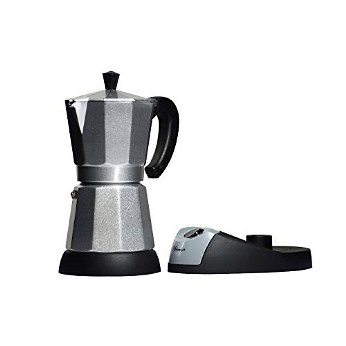 Uniware Electric Bialetti Moka Espresso Maker 6 Cups