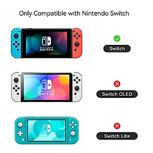 GeekShare Protective Case for Switch, Soft TPU Slim Case Cover Compatible with Nintendo Switch Console and Joy-Con (Nebula Cat)