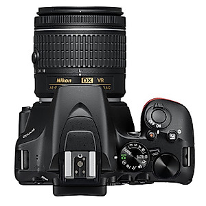 Nikon D3500 DSLR Camera Kit with 18-55mm VR Lens+ 64GB Memory + Back Pack Case + Tripod, Lenses, Filters, & More (28pc Bundle) (Renewed)