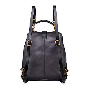 OLD TREND Genuine Leather Pamela Backpack (Grey)