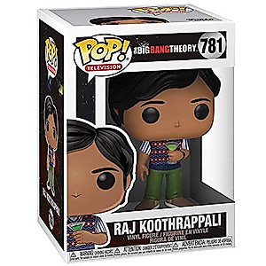 Funko TV: Big Bang Theory - Raj Koothrappali Pop! Vinyl Figure (Includes Compatible Pop Box Protector Case)