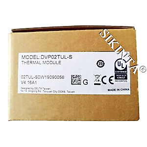 DVP02TKL-S Expansion Digital IO Module Thermal Module Fully Tested New in Box 1 Year Warranty 1PCS