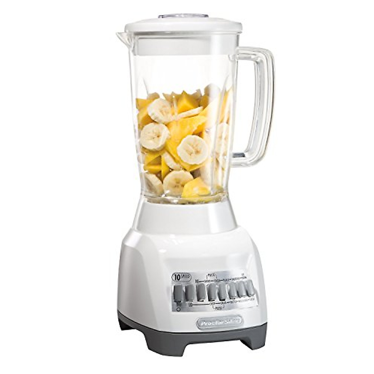 Proctor-Silex 10-Speed Blender, White (50124)