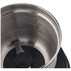 Ninja XSKGRINDER Foodi Coffee and Spice Grinder, Pulverize Through Tough Spices, 12-Tbsp. Capacity, Stainless Steel and Black