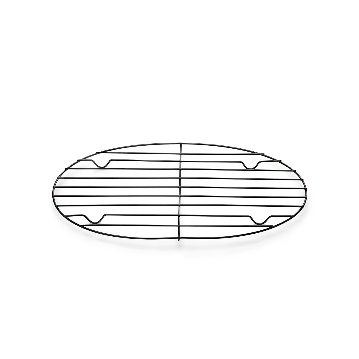 Fox Run - 57213 Fox Run Non-Stick Oval Roasting/Cooling Rack, 11.25 x 8.25 x 0.5 inches, Metallic