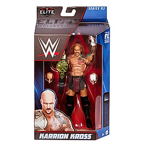Mattel WWE Elite Collection Action Figure Karrion Kross 6-inch Posable Collectible for WWE Fans Ages 8 Years Old & Up