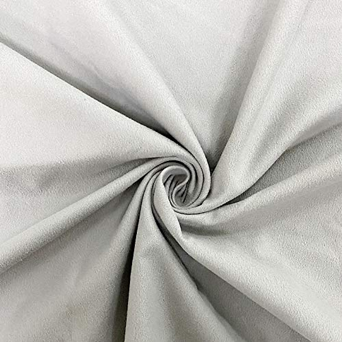 Hiturbo Beach Chair Cover, Lounge Chaise Towel Soft Microfiber Pool Sunbathing Lounger Cover with Side Storage Pockets (Gray)