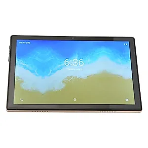 10.1in Tablet PC,FHD Screen Android Tablet,Octa Core Chip 4G RAM 128G ROM Tablet, Dual SIM Dual Standby 7000mAh Battery Tablet,Tablet with Dual Speakers(Gold)