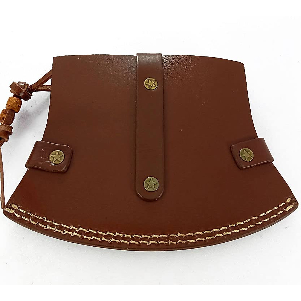 Damascus Steel alaskan Ulu Knife - Fixed Blade knife for Chopping Boning Slicing Cutting with Leather Sheath. SM149