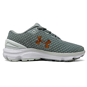 Under Armour Women's Charged Gemini 2020 Running (Green/White/Copper, us_Footwear_Size_System, Adult, Women, Numeric, Medium, Numeric_9)